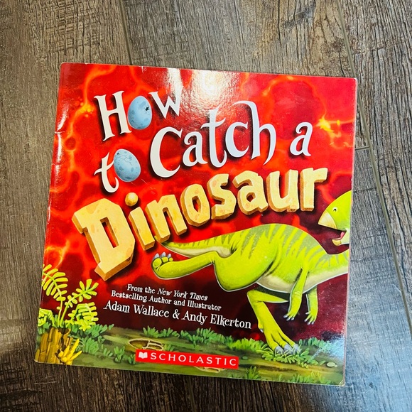Scholastic | Accents | Scholastic Red And Green Dinosaur Adventure Book ...
